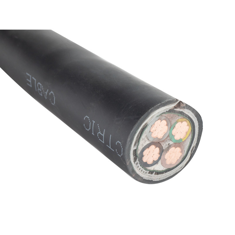 Low Voltage Power Cable 4X120mm2 XLPE Copper Cable Yjv32 Armoured Power Cable