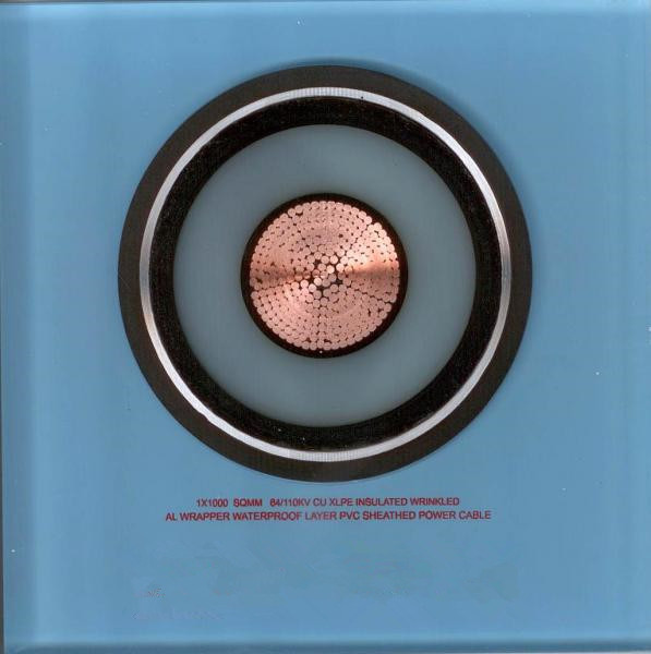 IEC 60840 150kv Power Cable Copper Core XLPE Insulated Lead Sheath and ...